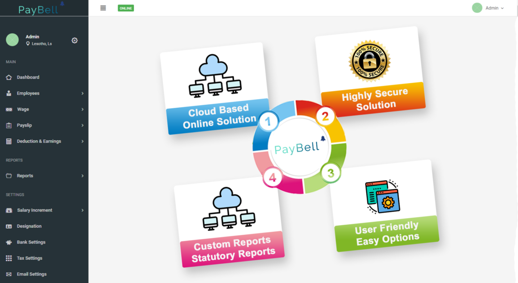 PayBell Payroll | Best Payroll Software Solution In Lesotho
